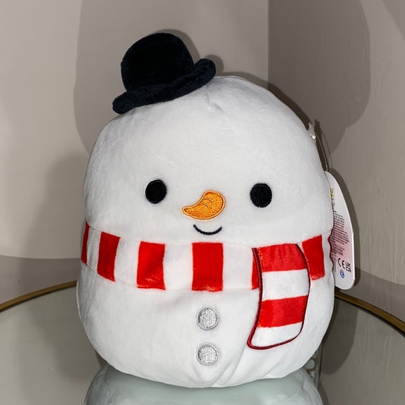 Squishmallows | Toys | 8 Manny The Snowman Christmas Squishmallow ...